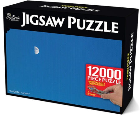 This 12,000-Piece Jigsaw Puzzle Requires A Magnifying Glass And A Set ...
