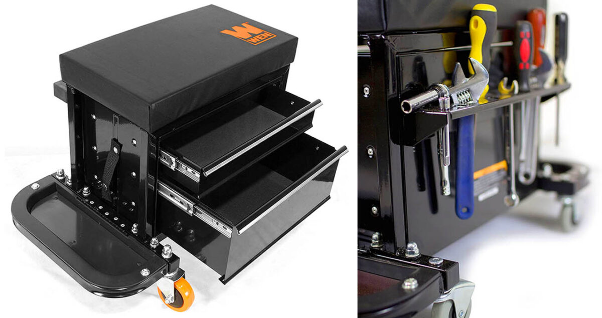 Rolling Tool Box Seat