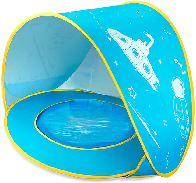 This Easy To Setup Baby Pool Beach Tent Lets Your Little One Have Fun ...