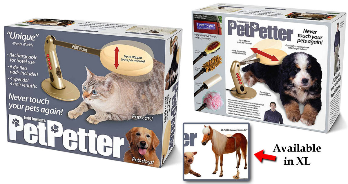Introducing The 'Pet Petter' - For Those Times When You Can't Be ...