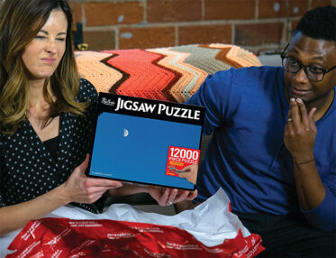 This 12,000-Piece Jigsaw Puzzle Requires A Magnifying Glass And A Set ...