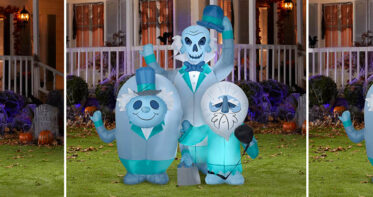 Giant Haunted Mansion Inflatable Featuring The Hitchhiking Ghosts