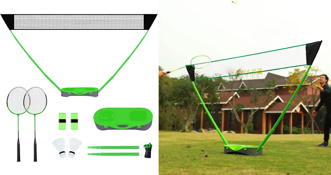 Portable Badminton Net Set