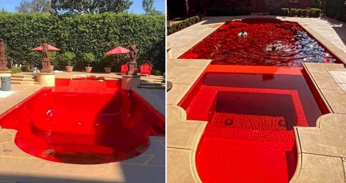 Red Bottom Pools Are A Thing Now And I Think Dracula Would Approve