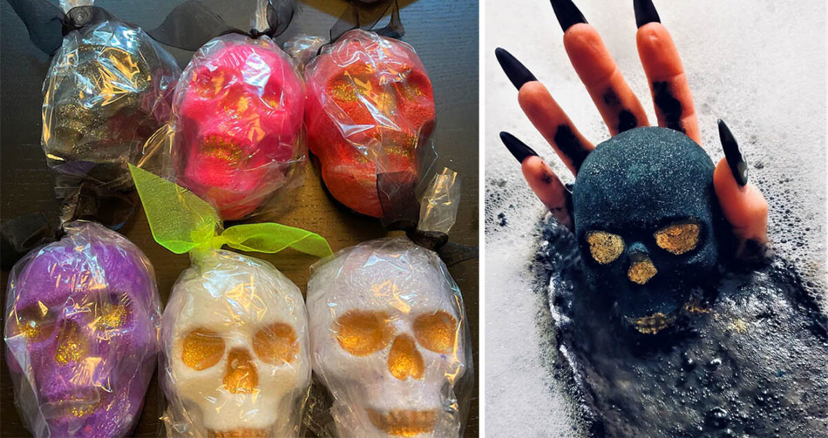 Skull Bath Bombs For The Horror Fanatics That Enjoy A Good Soak