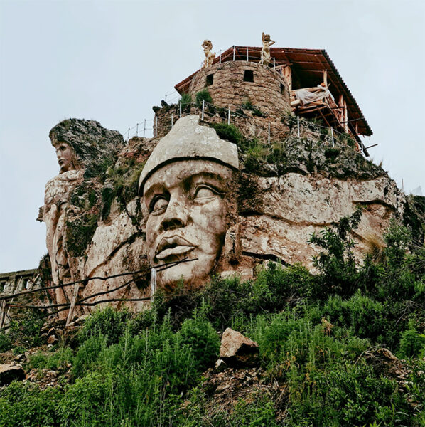 Stunning Sculptures Of Ancient Andean Gods Carved Into Side Of Mountain ...