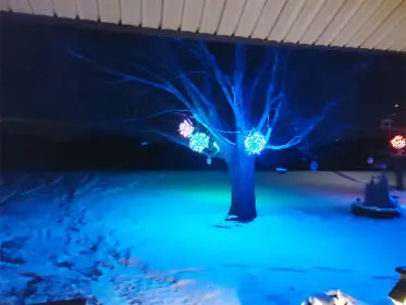 These DIY LED Christmas Balls Made From Chicken Wire Are A Must-Do ...