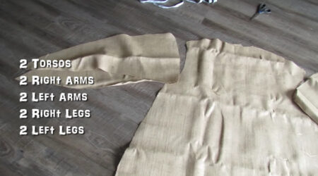 DIY 'Oogie Boogie' Halloween Costume