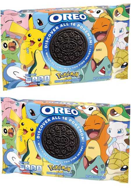 Pokemon And Oreo Have Collaborated With 16 Different Character Designs