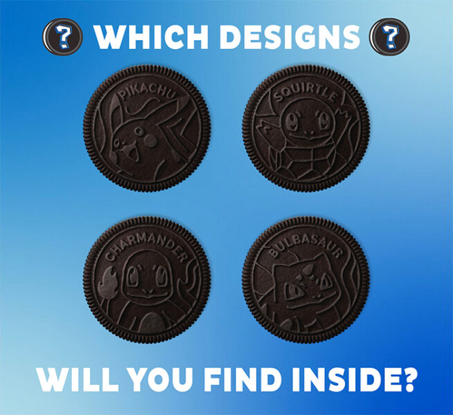 Pokemon And Oreo Have Collaborated With 16 Different Character Designs