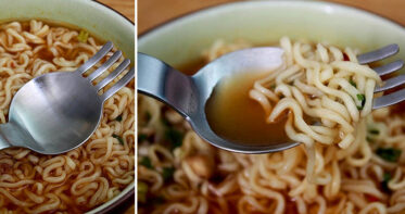 This "Spork" Is The Perfect Tool To Take Down A Bowl Of Noodles
