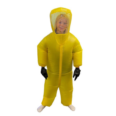 This Inflatable Hazmat Suit Will Definitely Turn Heads At A Costume Party