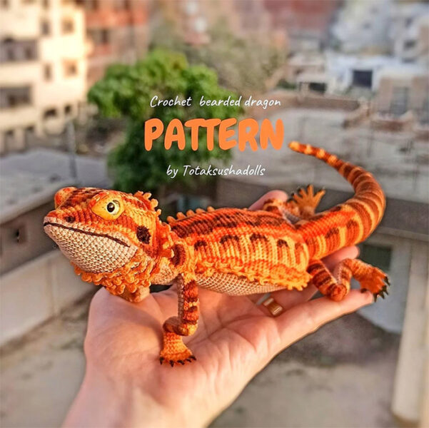 You Can Get A Pattern That Shows You How To Crochet A Realistic Bearded ...