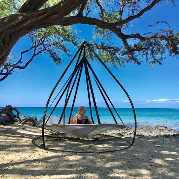 This Flying Saucer Hammock Chair Is The Perfect Place For A Midday Nap