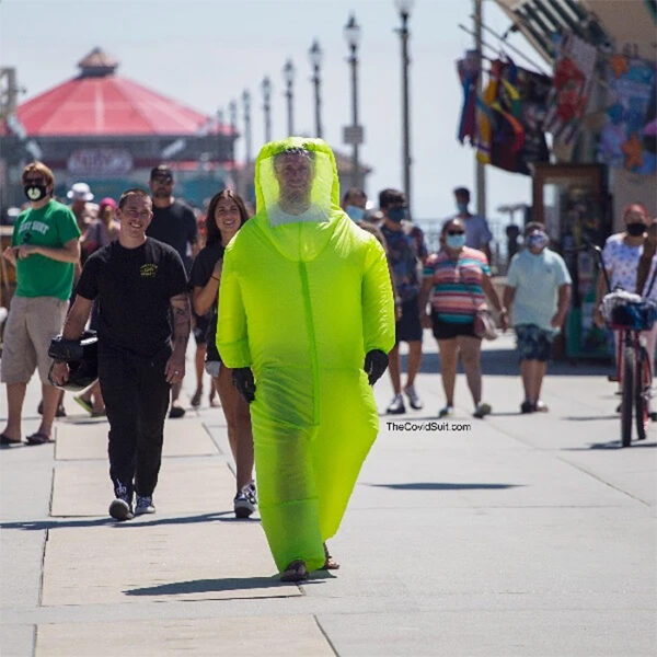 This Inflatable Hazmat Suit Will Definitely Turn Heads At A Costume Party