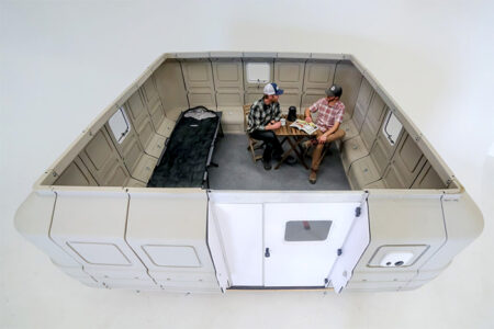 You Can Get A "Quick Cabin" That Takes Just A Couple Of Hours To Put ...