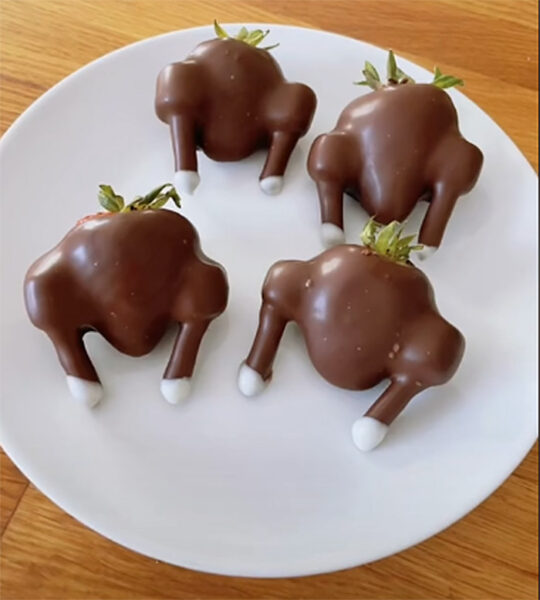 People Are Making Chocolate Strawberry Turkeys For An Adorable ...