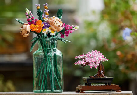 LEGO's Botanical Collection Includes A Flower Bouquet And Bonsai Tree
