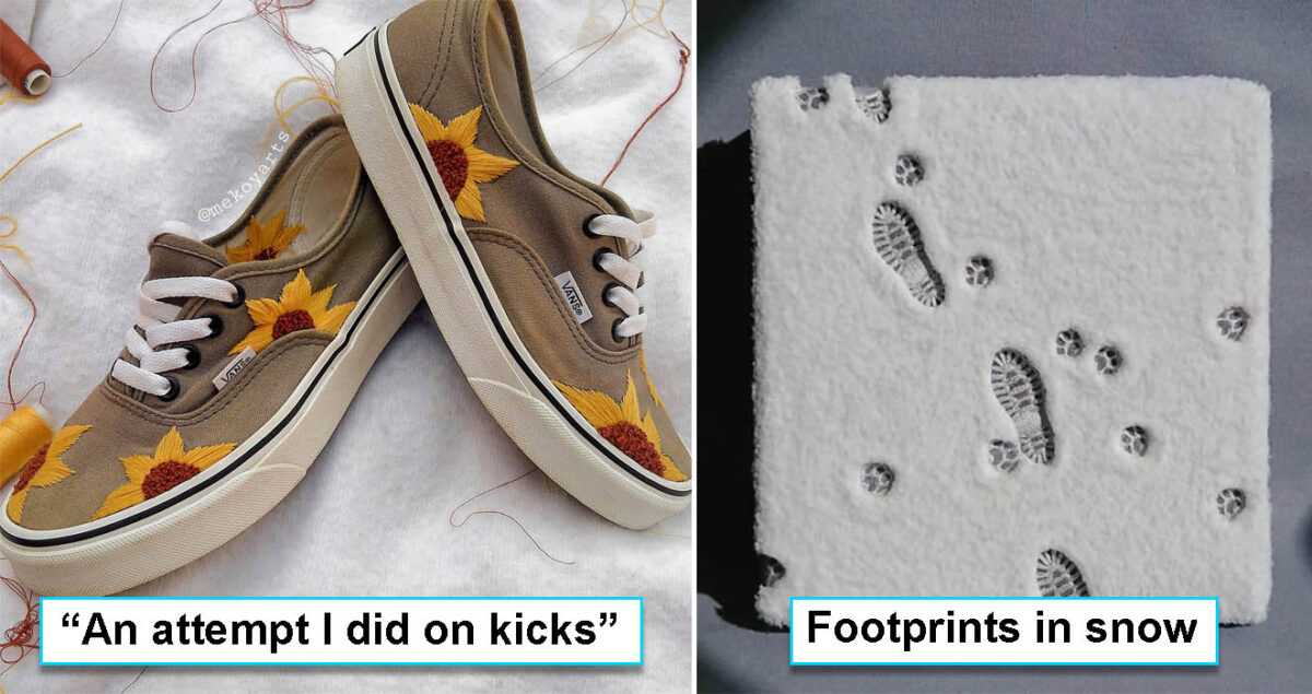 People Sharing Beautiful Examples Of Embroidery Proving It's An Awesome ...