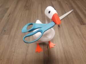 This Magnetic Goose Lends A Helping "Hand" Around The House
