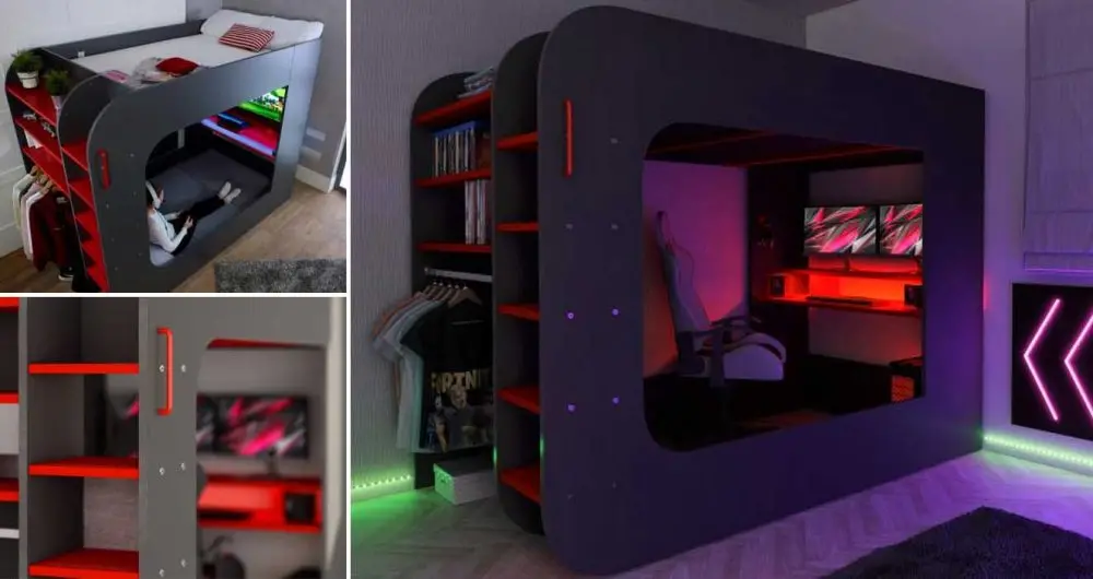 This Stylish 'Pod Bed' Is Perfect For Saving Space In Small Rooms