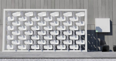 Designer Joe Doucet Created A Wind Turbine Wall That Could Provide ...