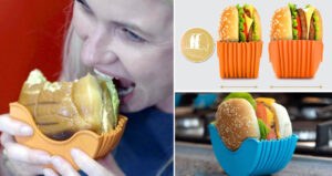 This Burger Holder Is The Solution To Minimal Mess