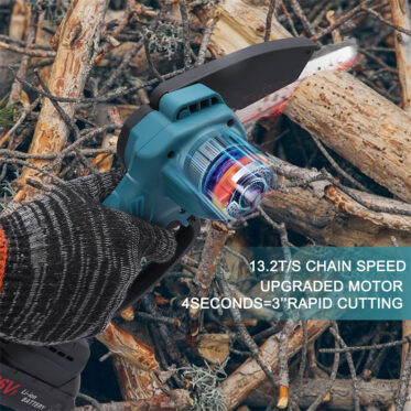 This Handheld Mini Chainsaw Makes Light Work Of DIY/Gardening Tasks