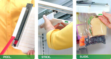 De-Clutter Your Fridge With The "Zip n Store" Slide-Out Organizer