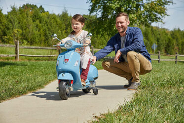 You Can Now Get A Tiny Electric Vespa For Your Kids