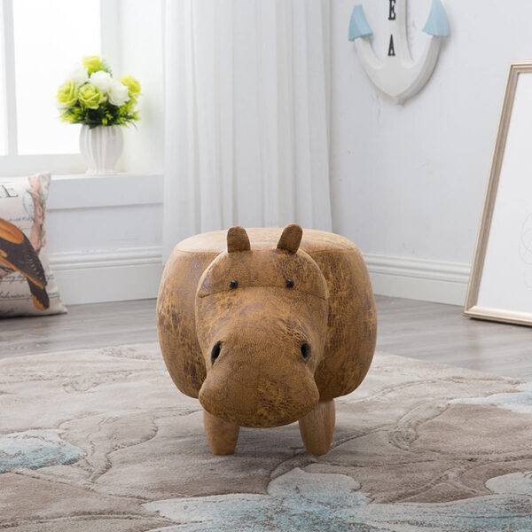 This "Hippopottoman" Is A Hippo Ottoman And It's Adorable