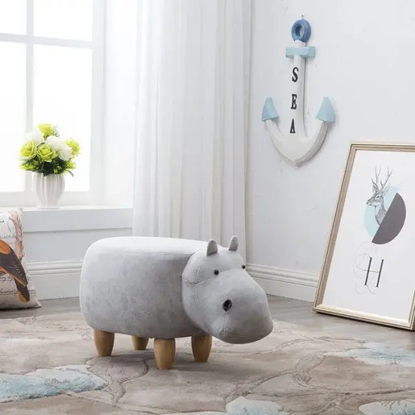 This "Hippopottoman" Is A Hippo Ottoman And It's Adorable