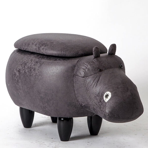 This "Hippopottoman" Is A Hippo Ottoman And It's Adorable