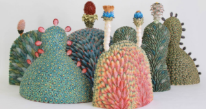 Japanese Artist Kaori Kurihara Handcrafts Ceramic Sculptures Of Exotic ...