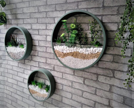 Wall Mounted Terrariums Are A Stylish Way To Have An Indoor Garden