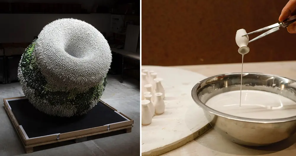 Artist Gregoire Scalabre Creates Incredible Sculpture Using 70,000 Hand ...
