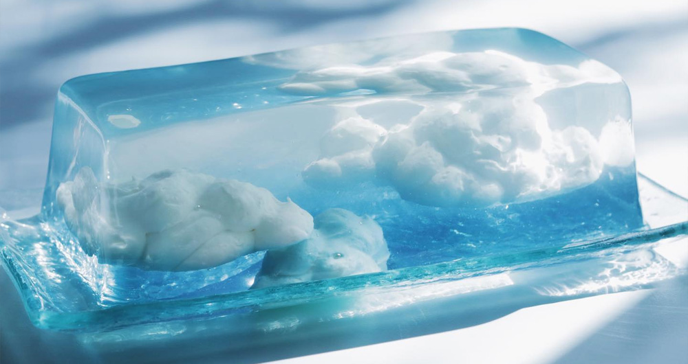Japanese Food Artist Tomei Creates Incredibly Clear Desserts