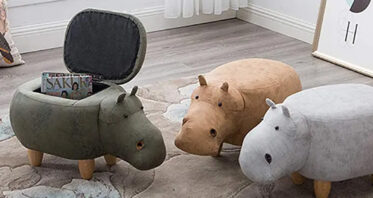 This "Hippopottoman" Is A Hippo Ottoman And It's Adorable